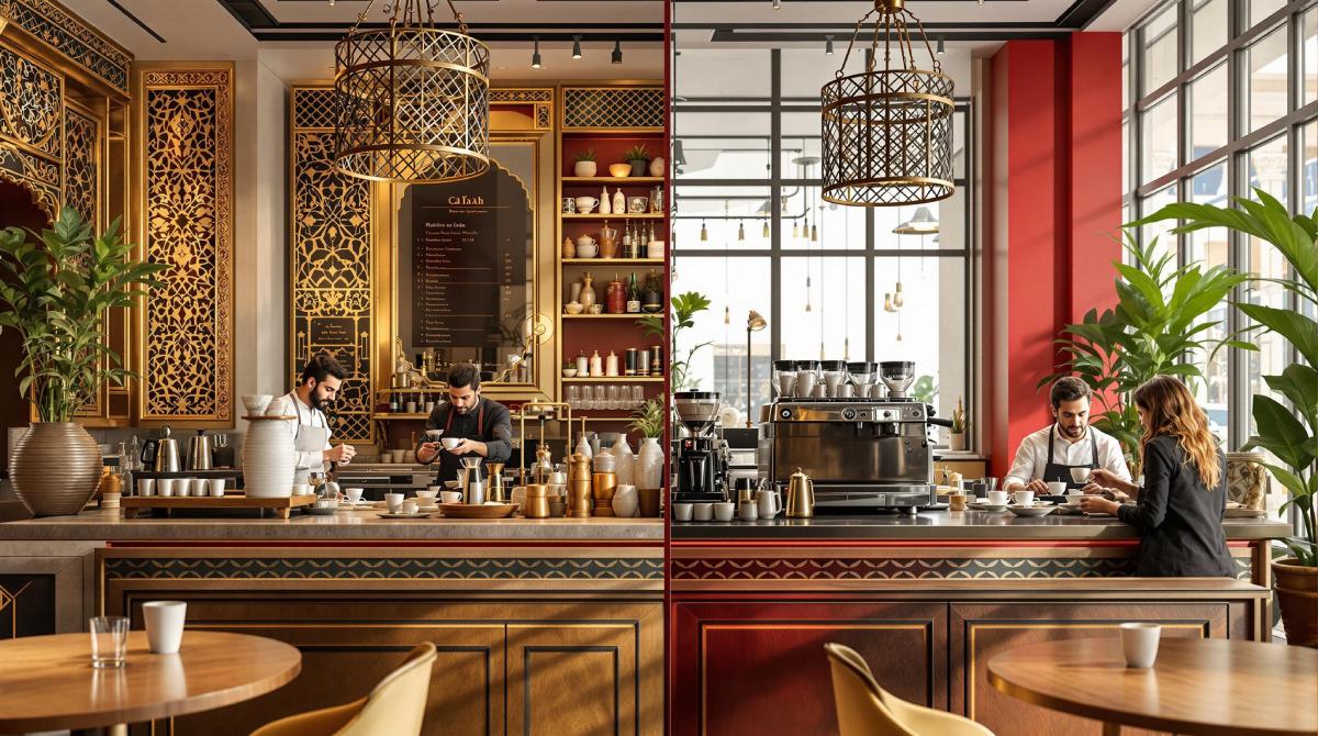 Arabic vs Italian Coffee: A Dubai Cafe Guide - Coffee Shop Arcade